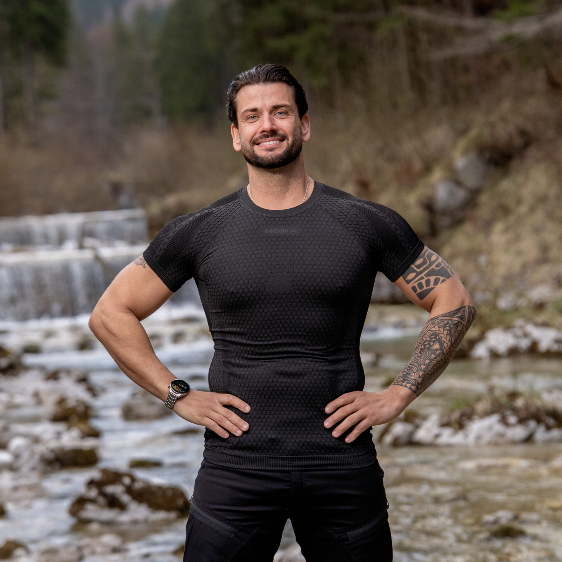 Tricou fără cusături, pentru bărbați, X-COMPACT - Moira